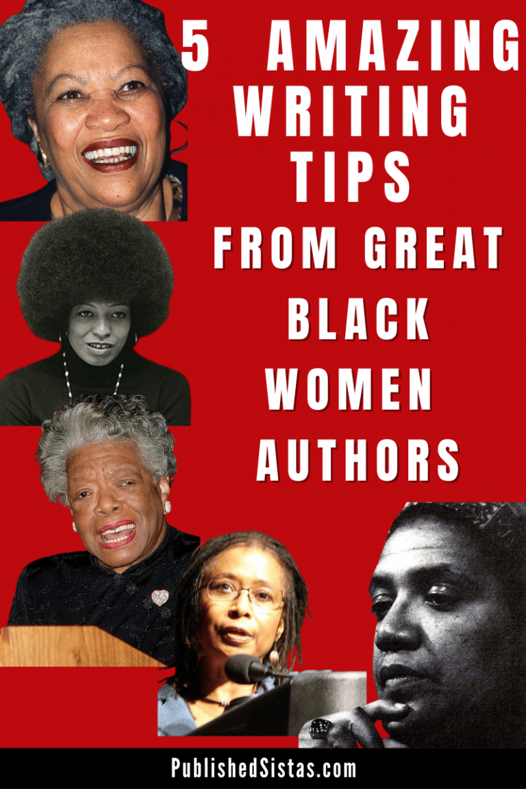 5 Writing Tips from Iconic Black Women Writers - Published Sistas
